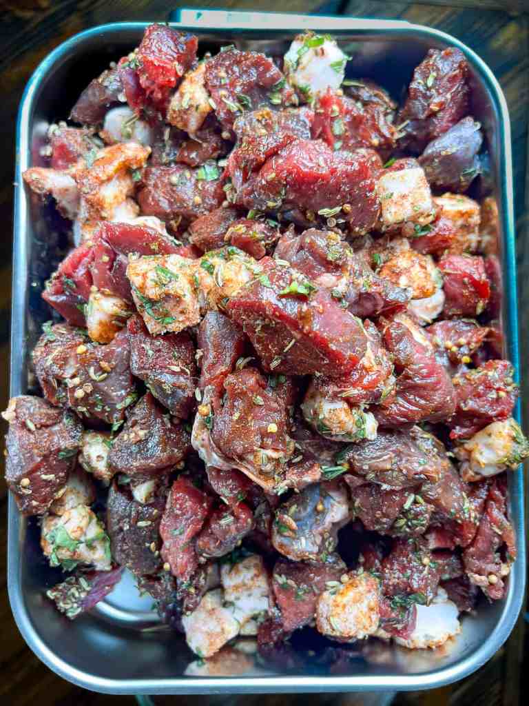 Southern Rabbit Stew Recipe with Tomato Gravy